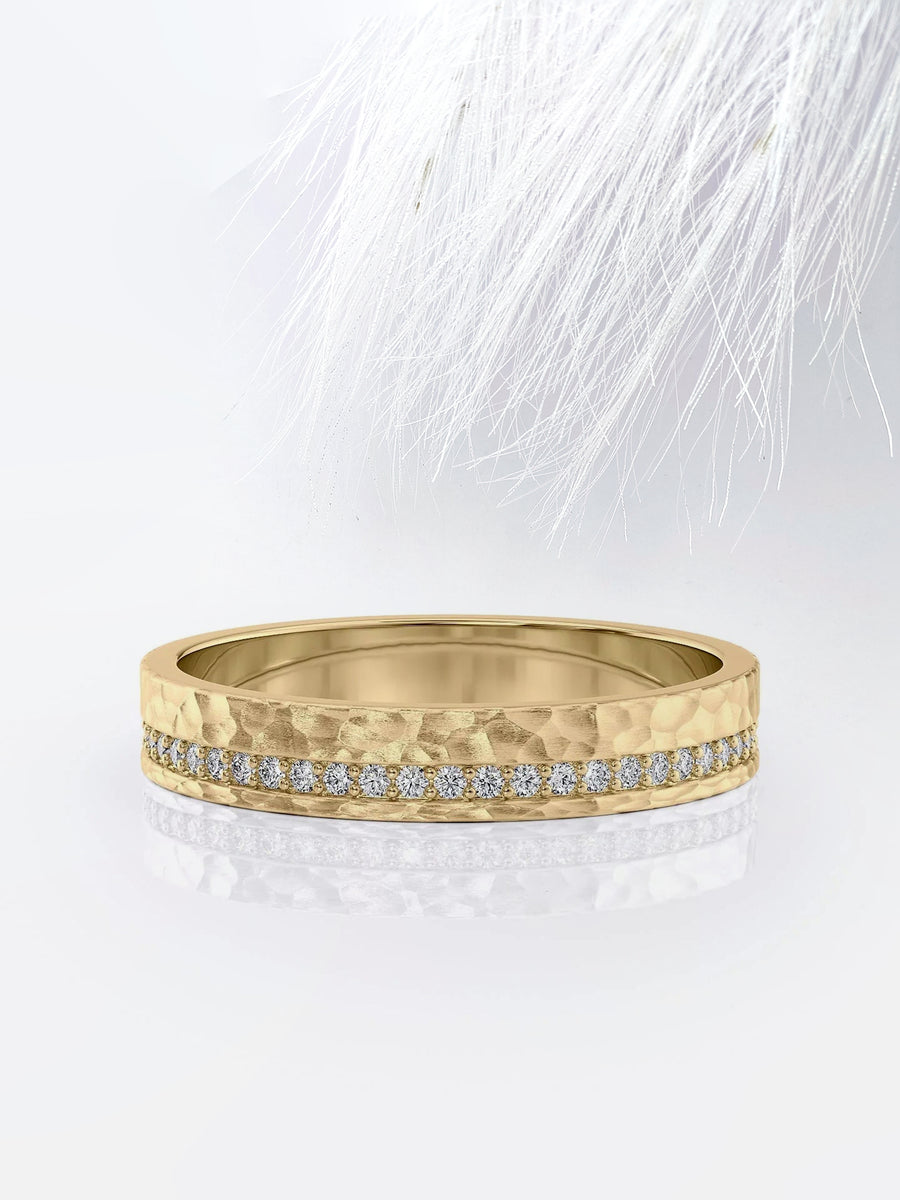 Moissanite Men's Wedding Bands – DAVID SIMSON