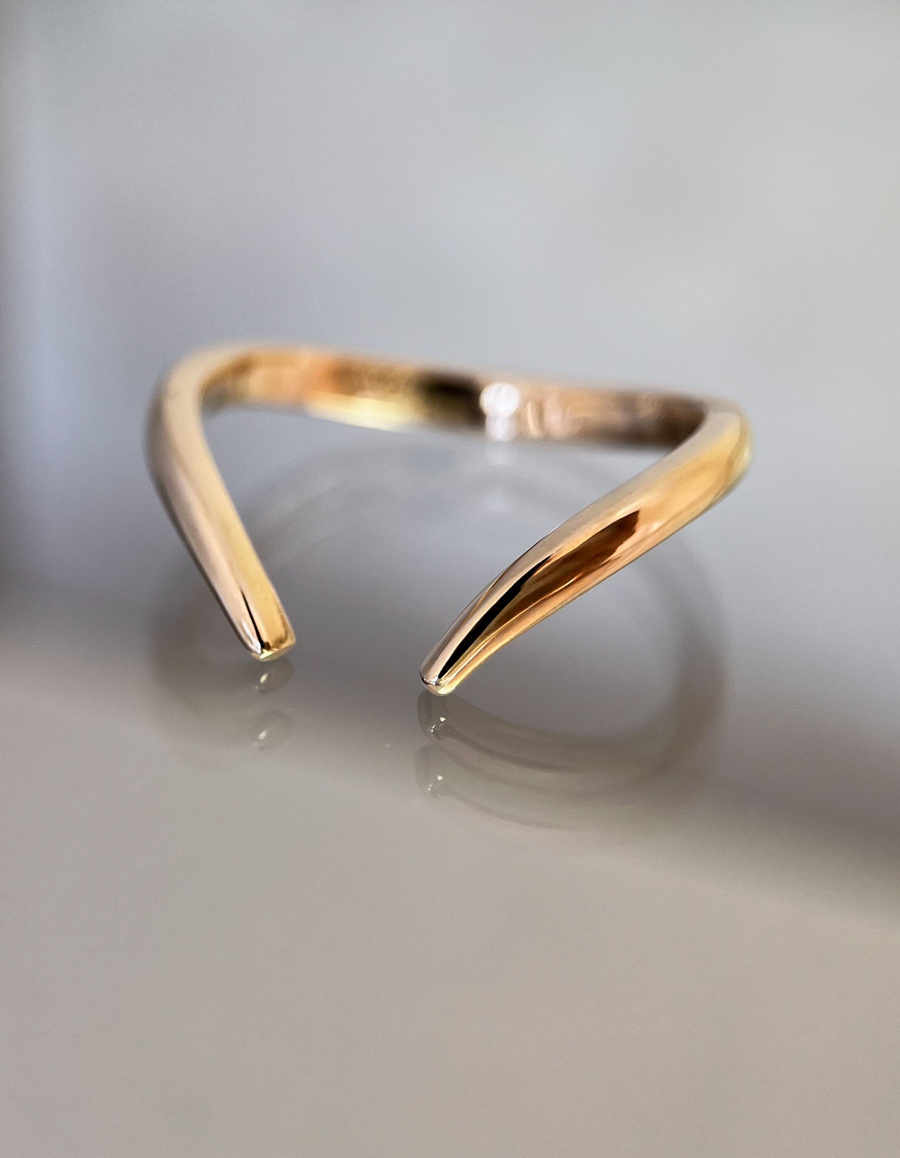 14K\18K Solid Gold Classic Eve Plain Wedding Band for Her – DAVID SIMSON